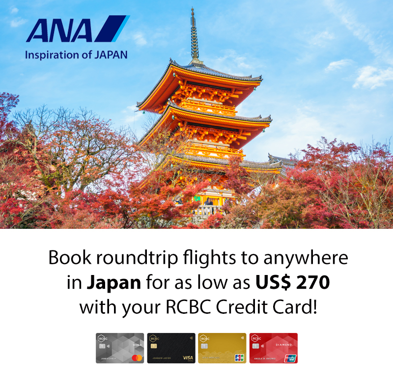 Special ANA fares to Japan | RCBC Credit Cards